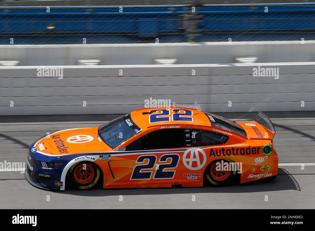 #22: Joey Logano, Team Penske, Ford Mustang Autotrader during the ...