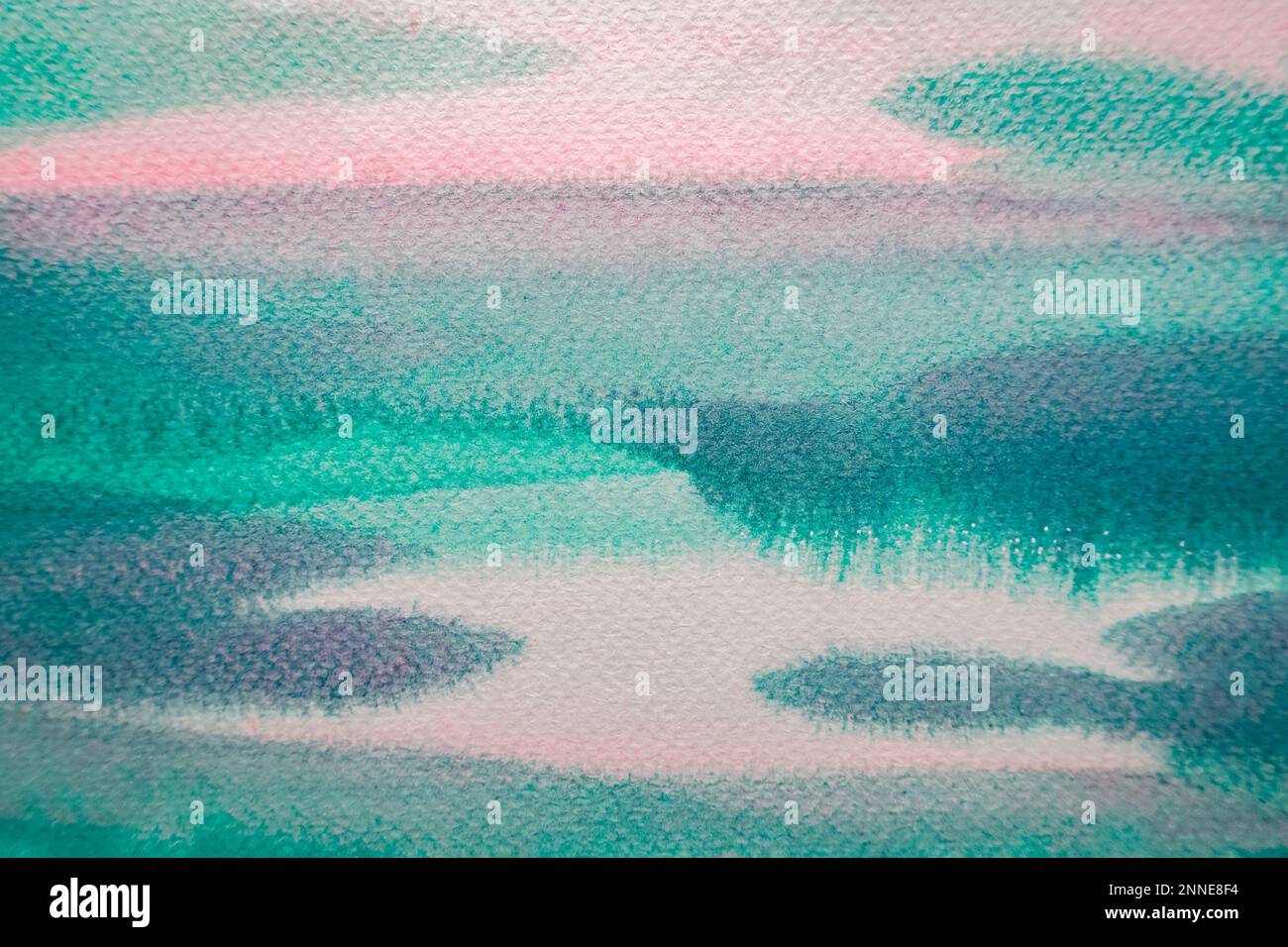 Pastel blue, turquoise, pink abstract background texture. Copy space ...