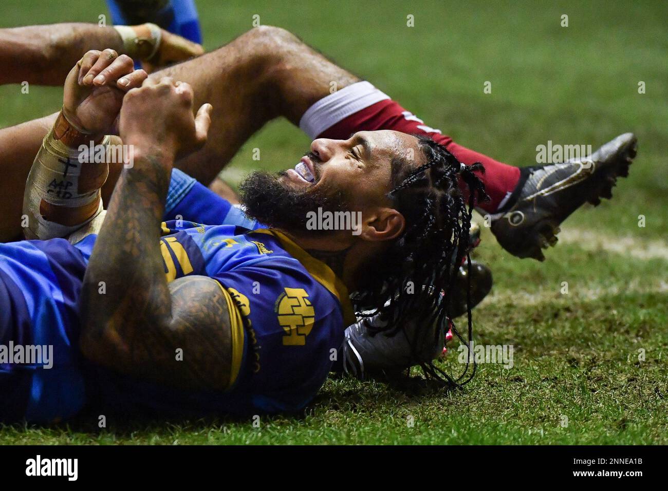 Wigan, England -24th February 2023 - Wakefield Trinity's Jorge Taufua ...