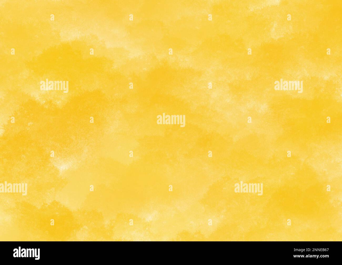 Peach, yellow watercolor, ink, abstract background texture. Copy space ...