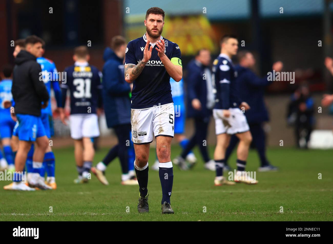 25th February 2023; Dens Park, Dundee, Scotland: Scottish Championship ...
