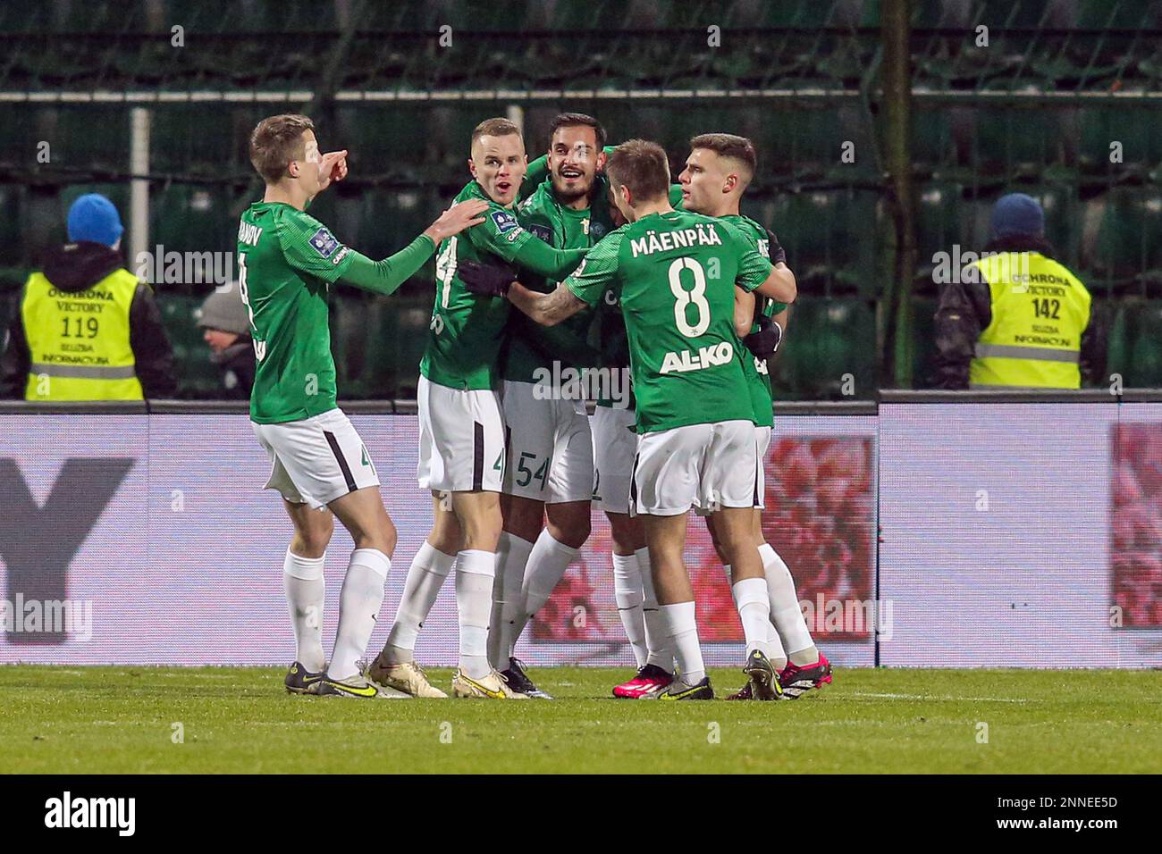 February 25, 2023, POLSKA: 25.02.2023 GRODZISK WIELKOPOLSK , PILKA ...