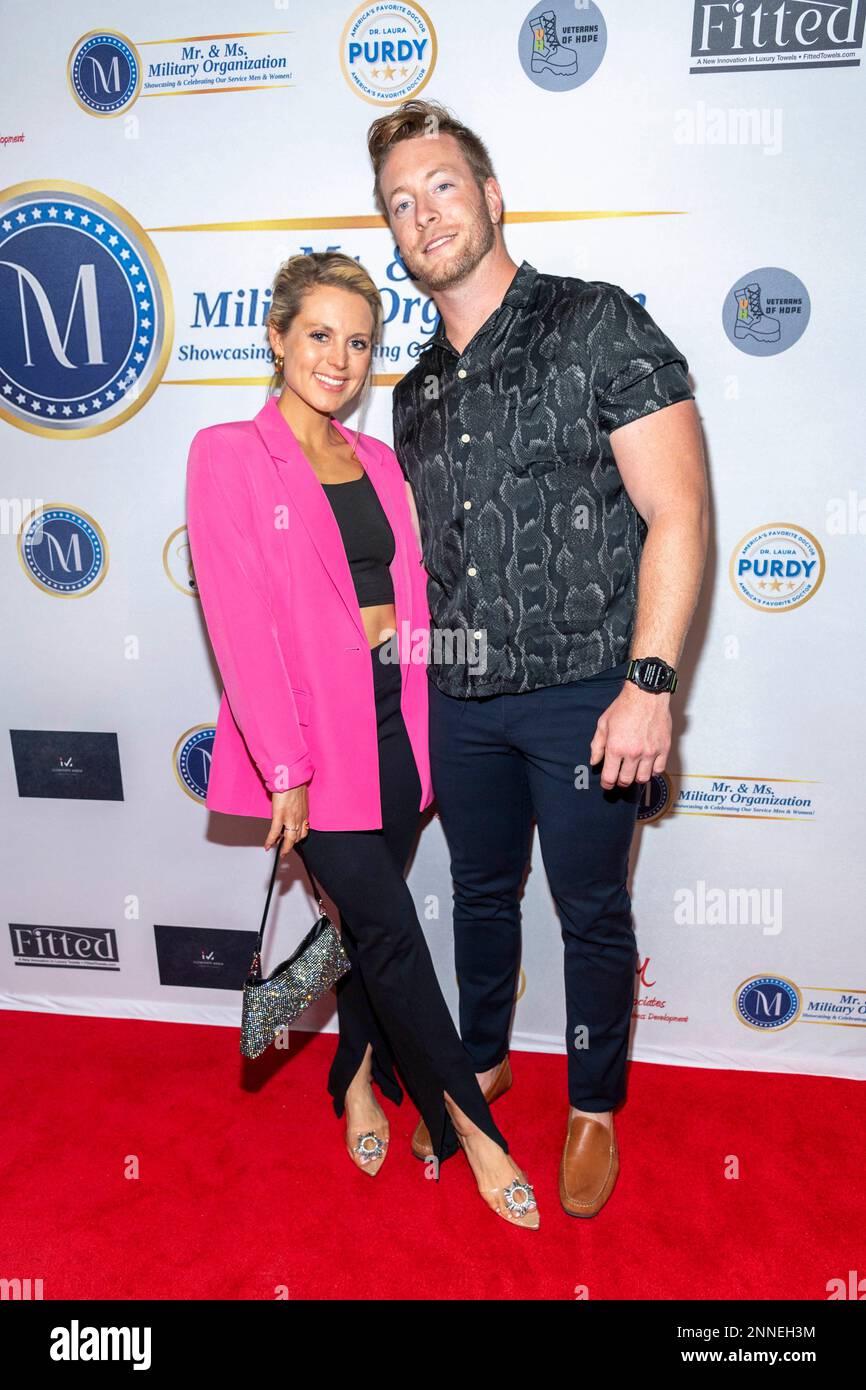San Diego, Ca, USA. 24th Feb 2023. Sara Olson, Austin Alexander attends ...