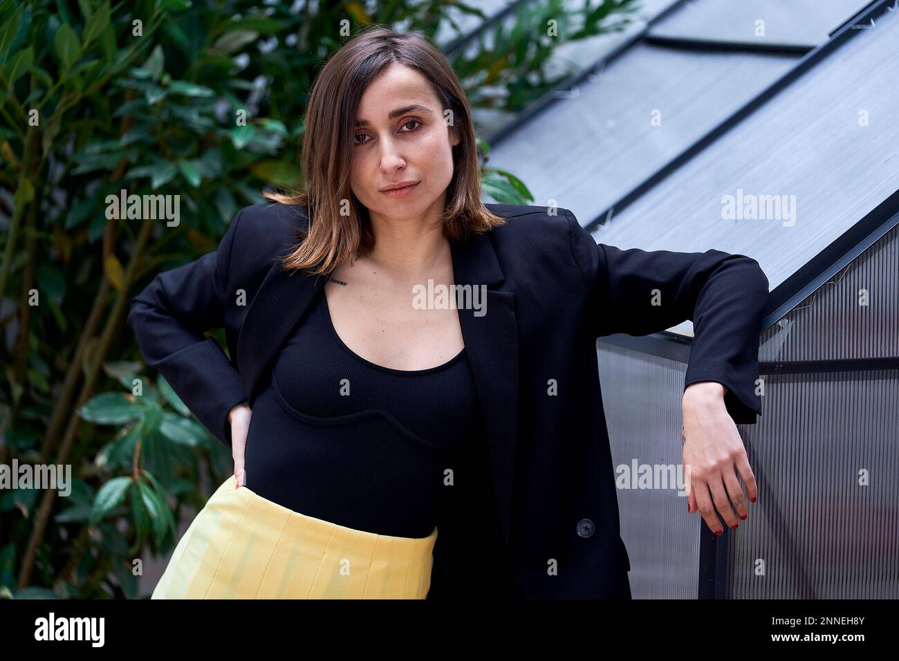 The singer Zahara poses after an interview for Europa Press at the ...