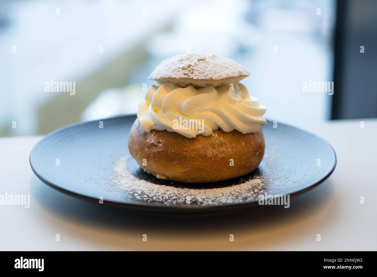 Semla bun hi-res stock photography and images - Alamy