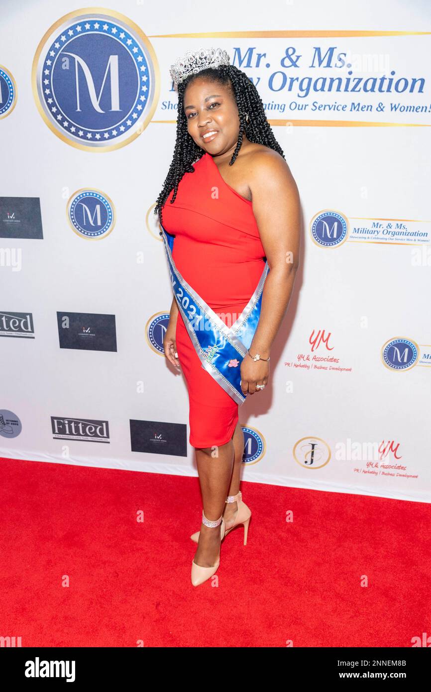 San Diego, Ca, USA. 24th Feb 2023. 2021-2022 Mrs. Military Nakeya ...