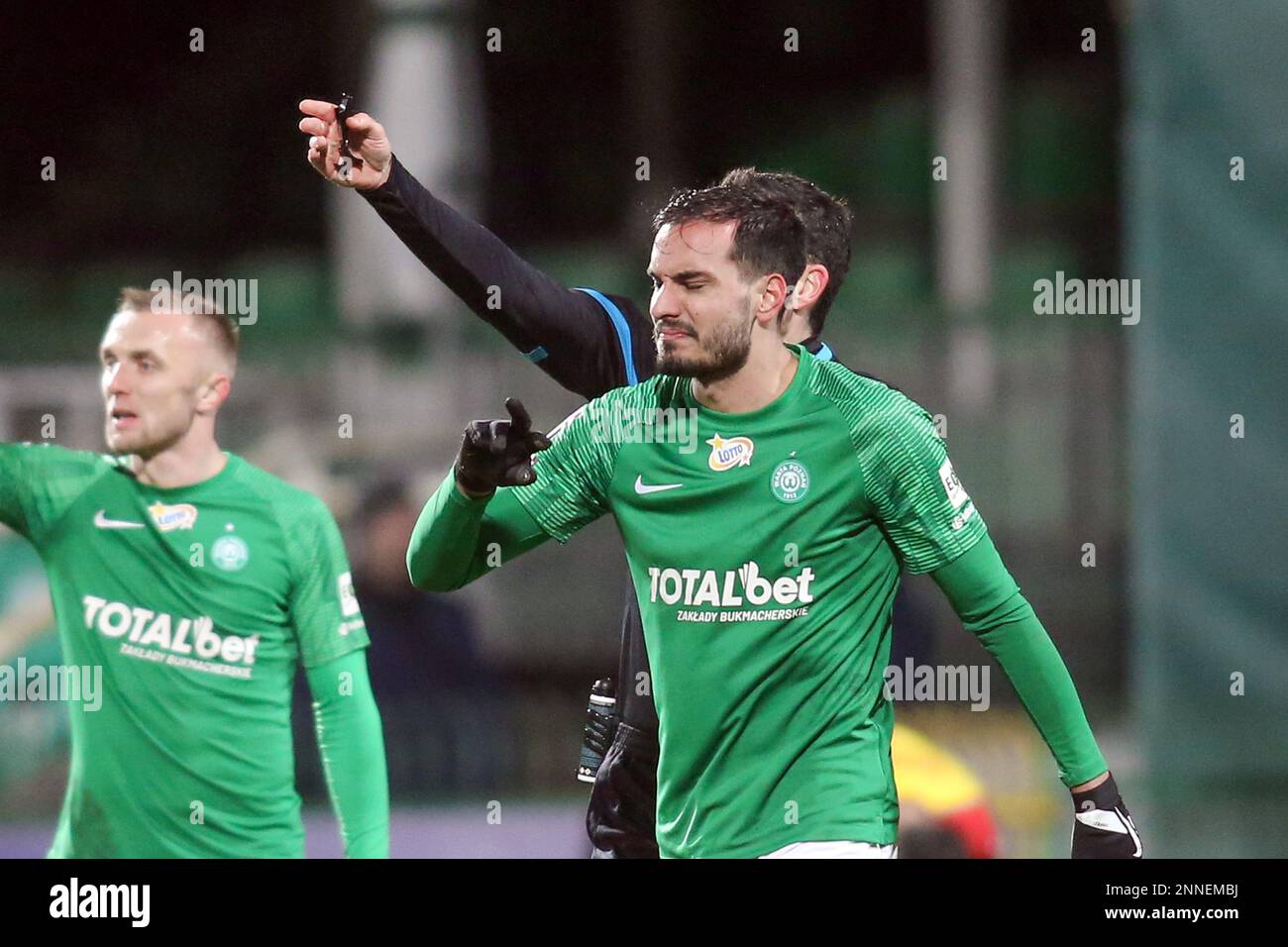 February 25, 2023, POLSKA: 25.02.2023 GRODZISK WIELKOPOLSK , PILKA ...