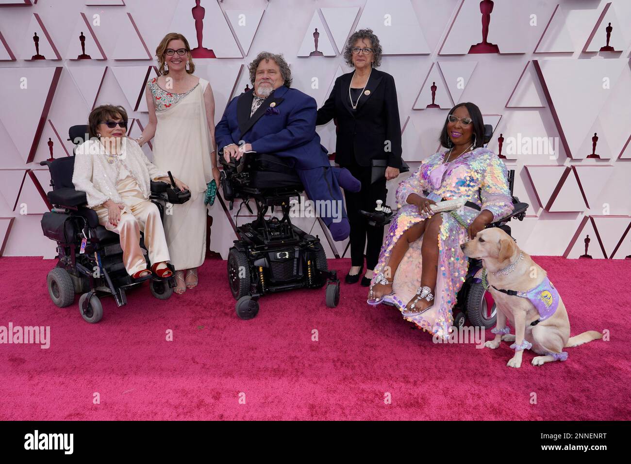 Judith Heumann, from left, Nicole Newnham, James LeBrecht, Sara Bolder ...