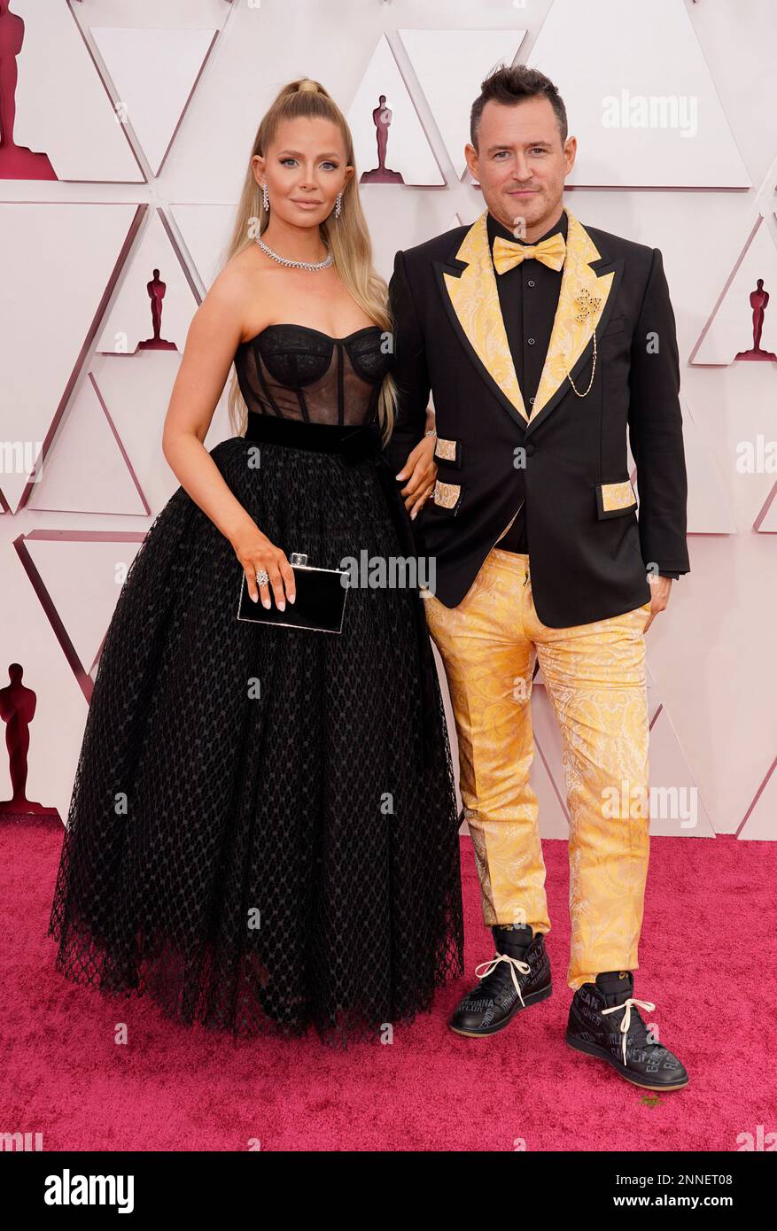 Chelsea Gabrielle Roe, left, and Martin Desmond Roe arrive at the ...