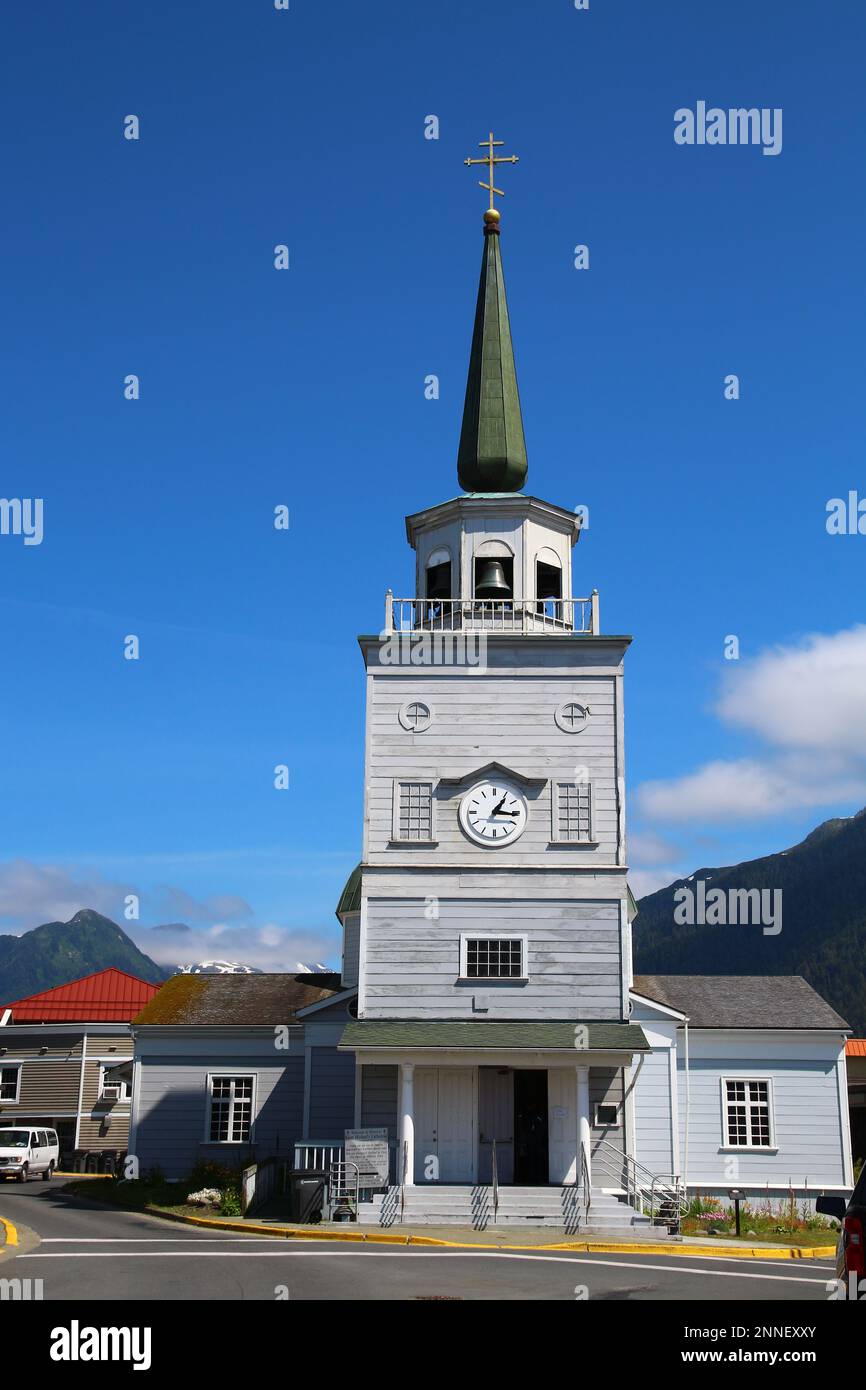 St. Michael's Cathedral, Sitka, Alaska Stock Photo - Alamy