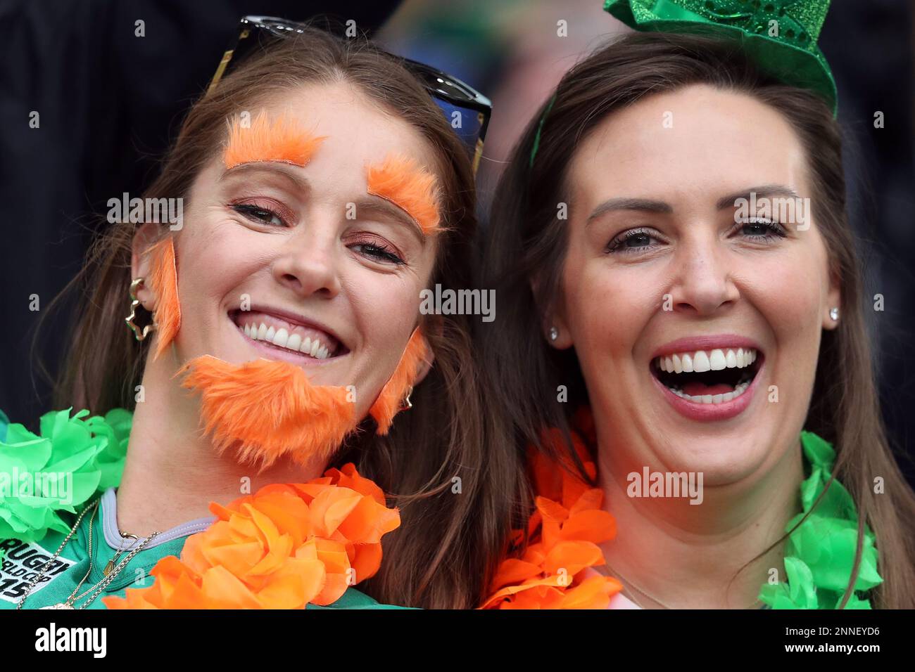 Irish fans 2023 rugby hi-res stock photography and images - Alamy