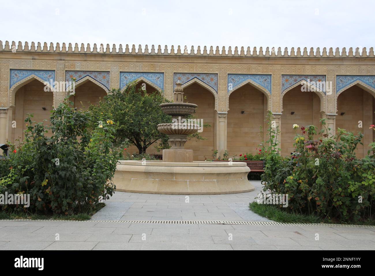 Fountain in the Juma Mosque, Shamakhi, Azerbaijan Stock Photo - Alamy