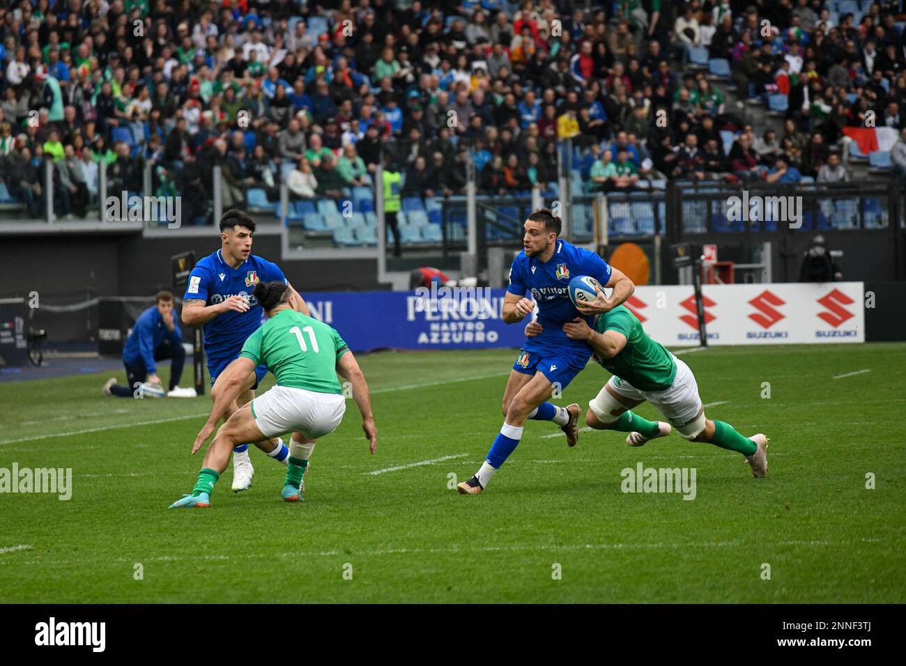 Rome olympic stadium hi-res stock photography and images - Alamy