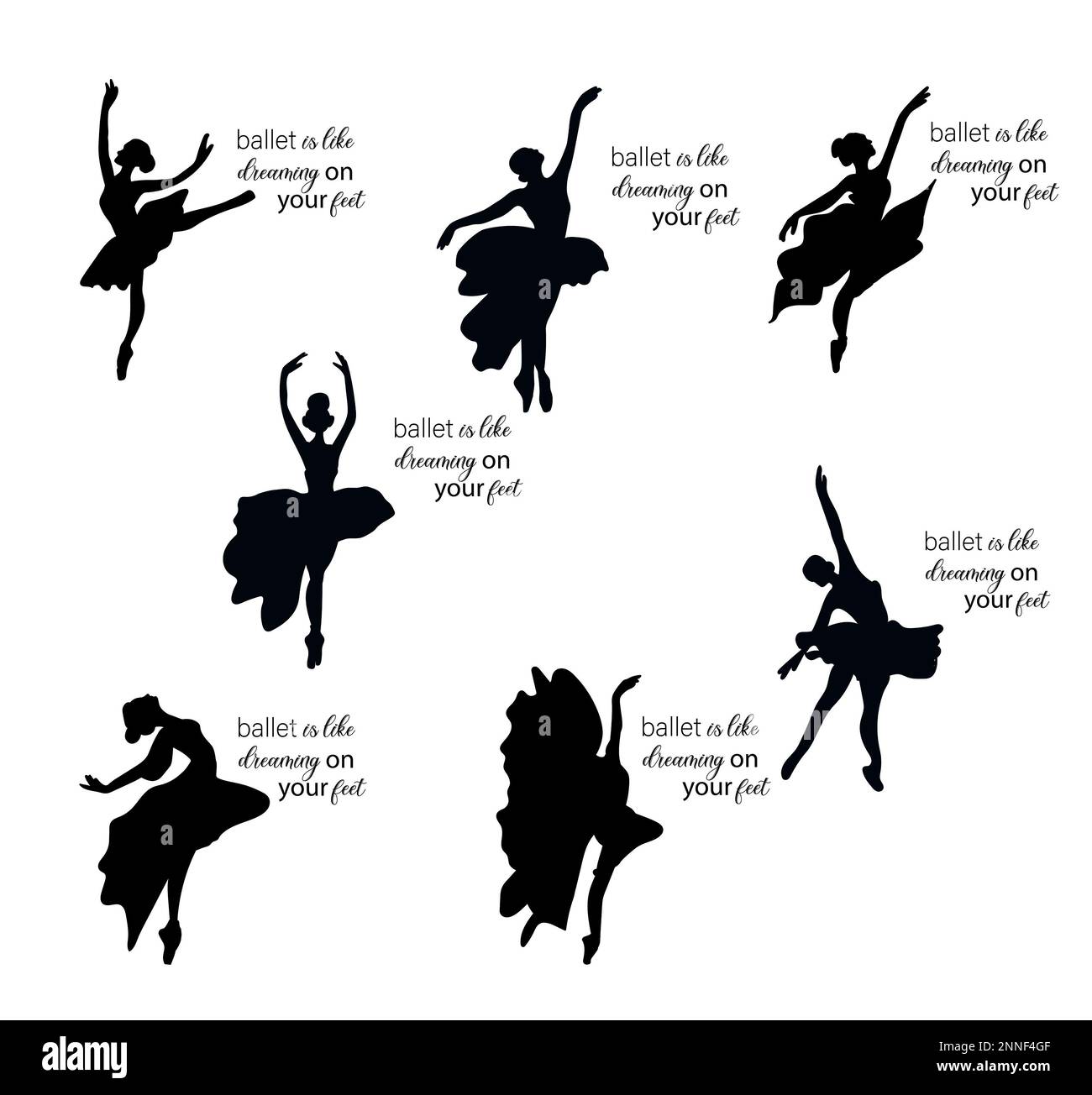 Watercolor dancing pretty ballerina. Watercolor hand drawn illustration ...