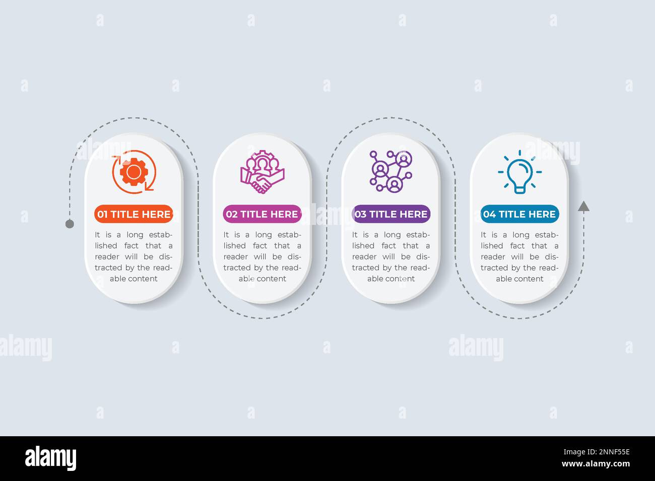 Creative work process and business information diagram vector with ...