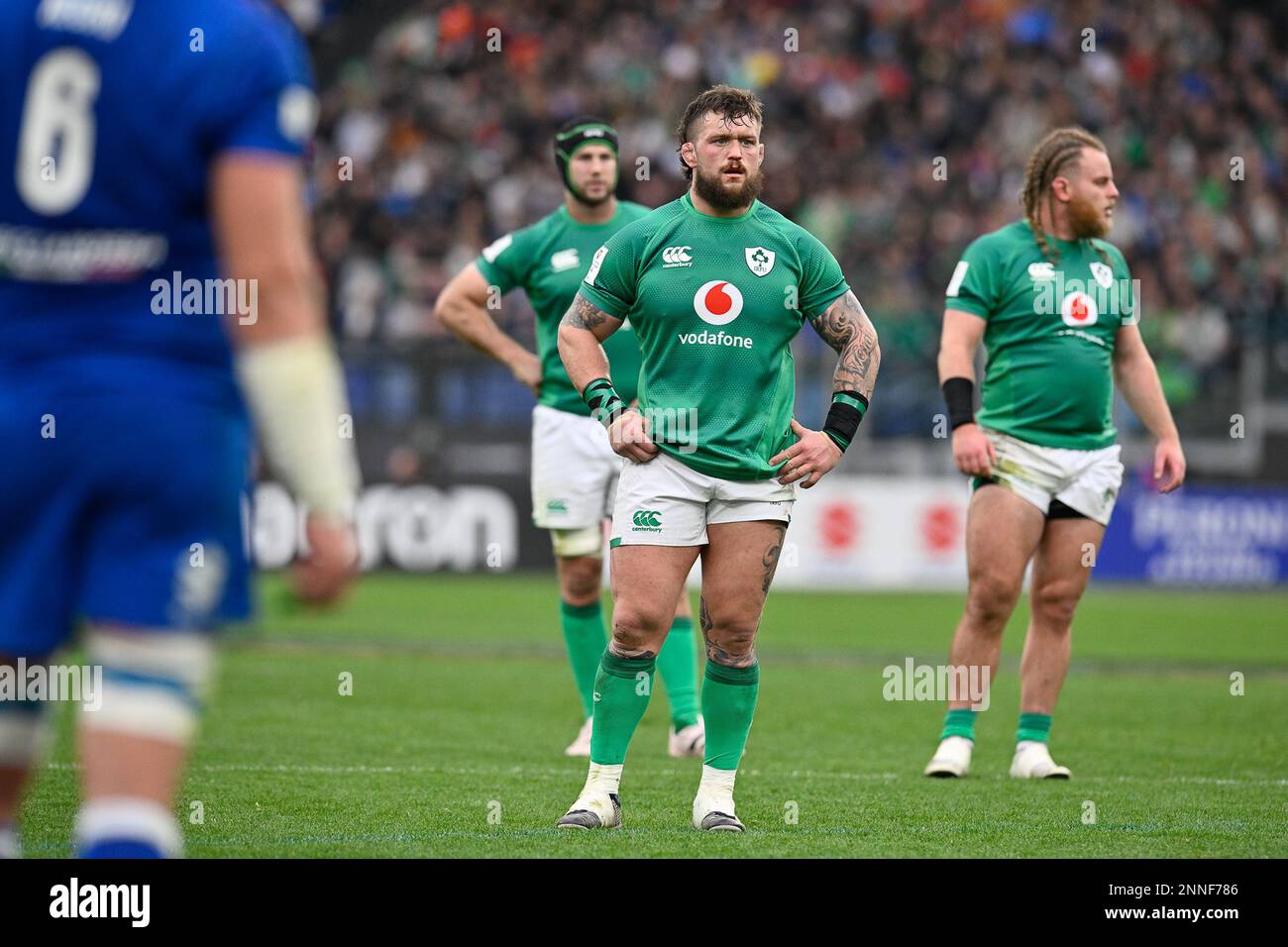 25th February 2023; Stadio Olimpico, Rome, Italy: Six Nations ...