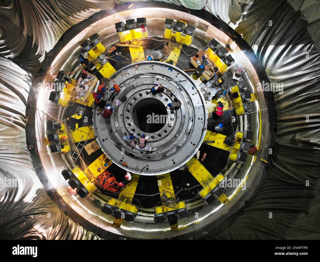 The underground powerhouse of world's biggest hydropower station ...