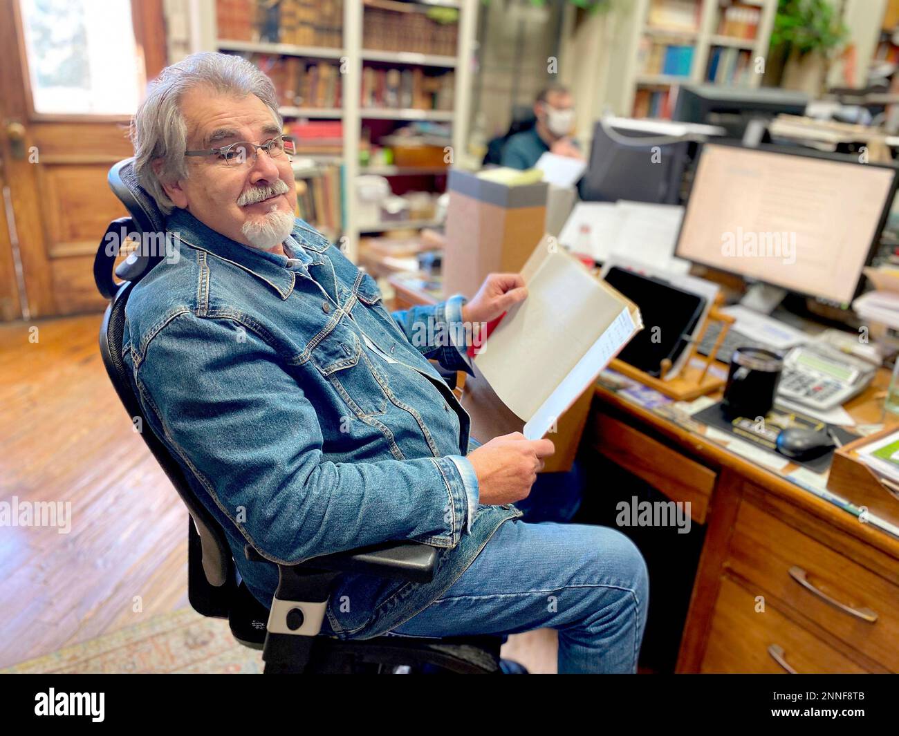Bubba Bolm poses for a photo at the Old Court House Museum, Monday, Jan ...