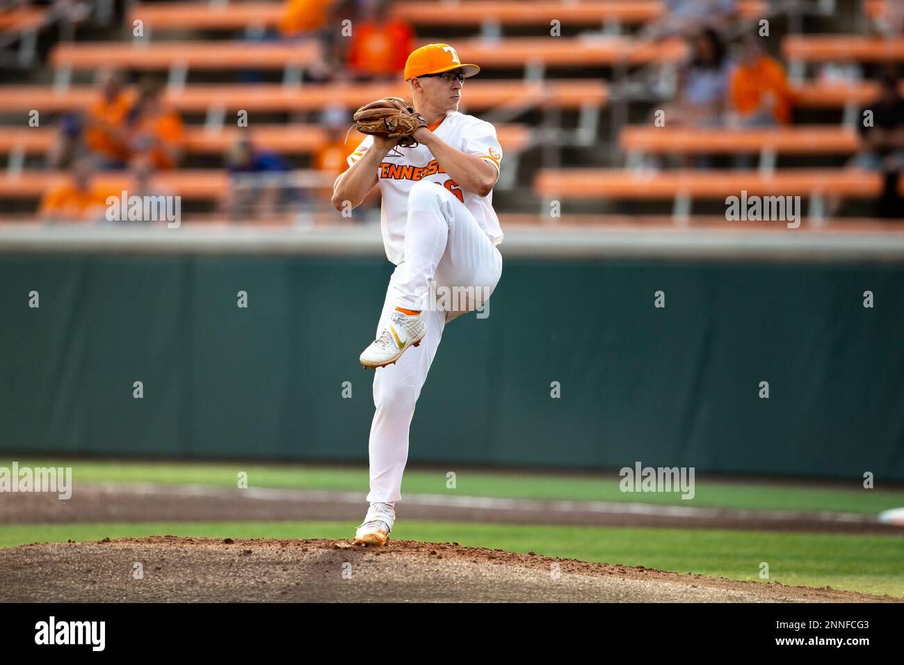 Tennessee Volunteers starting pitcher Chad Dallas (36) delivers a pitch ...