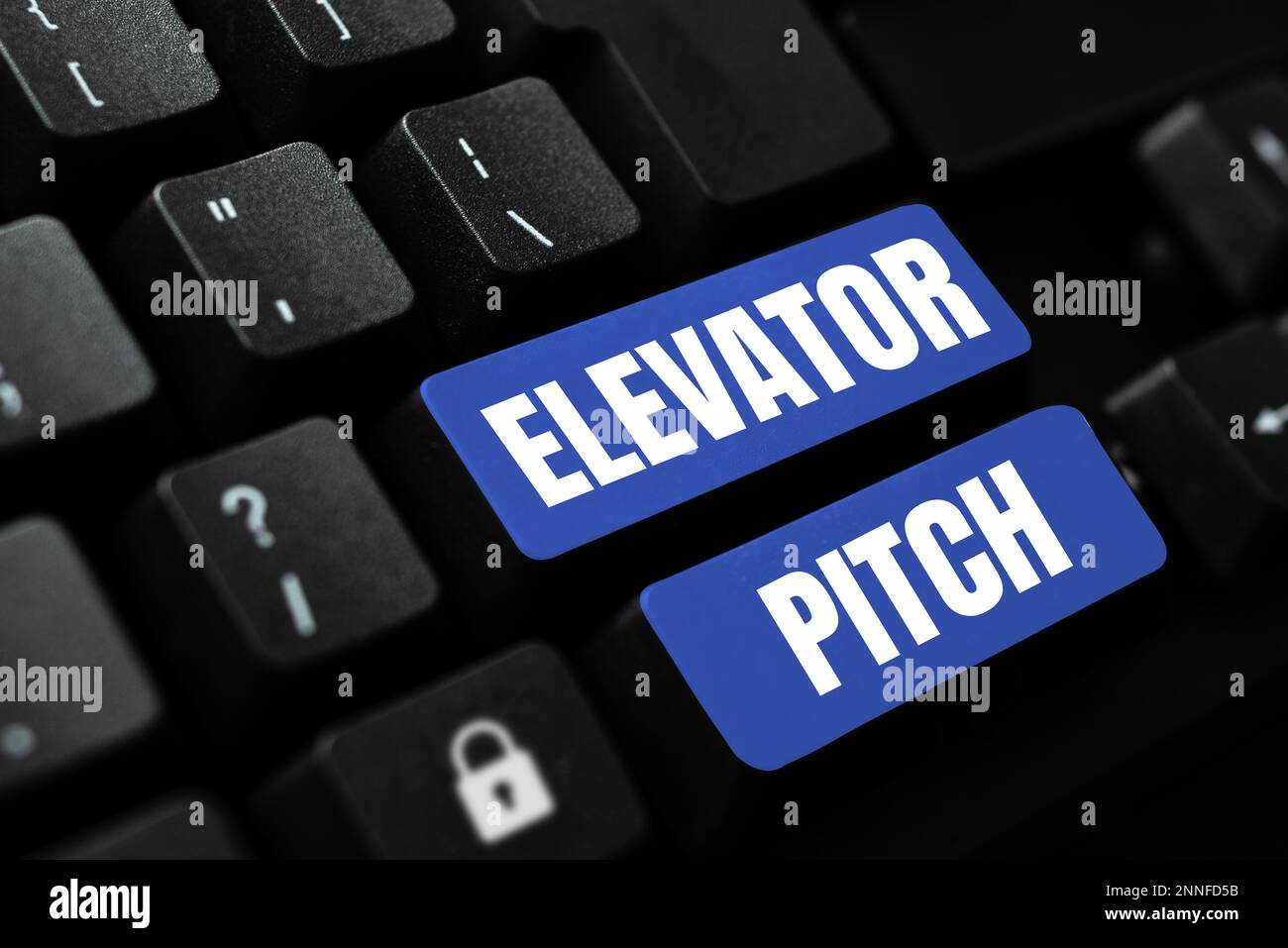 Conceptual caption Elevator Pitch. Business idea A persuasive sales ...