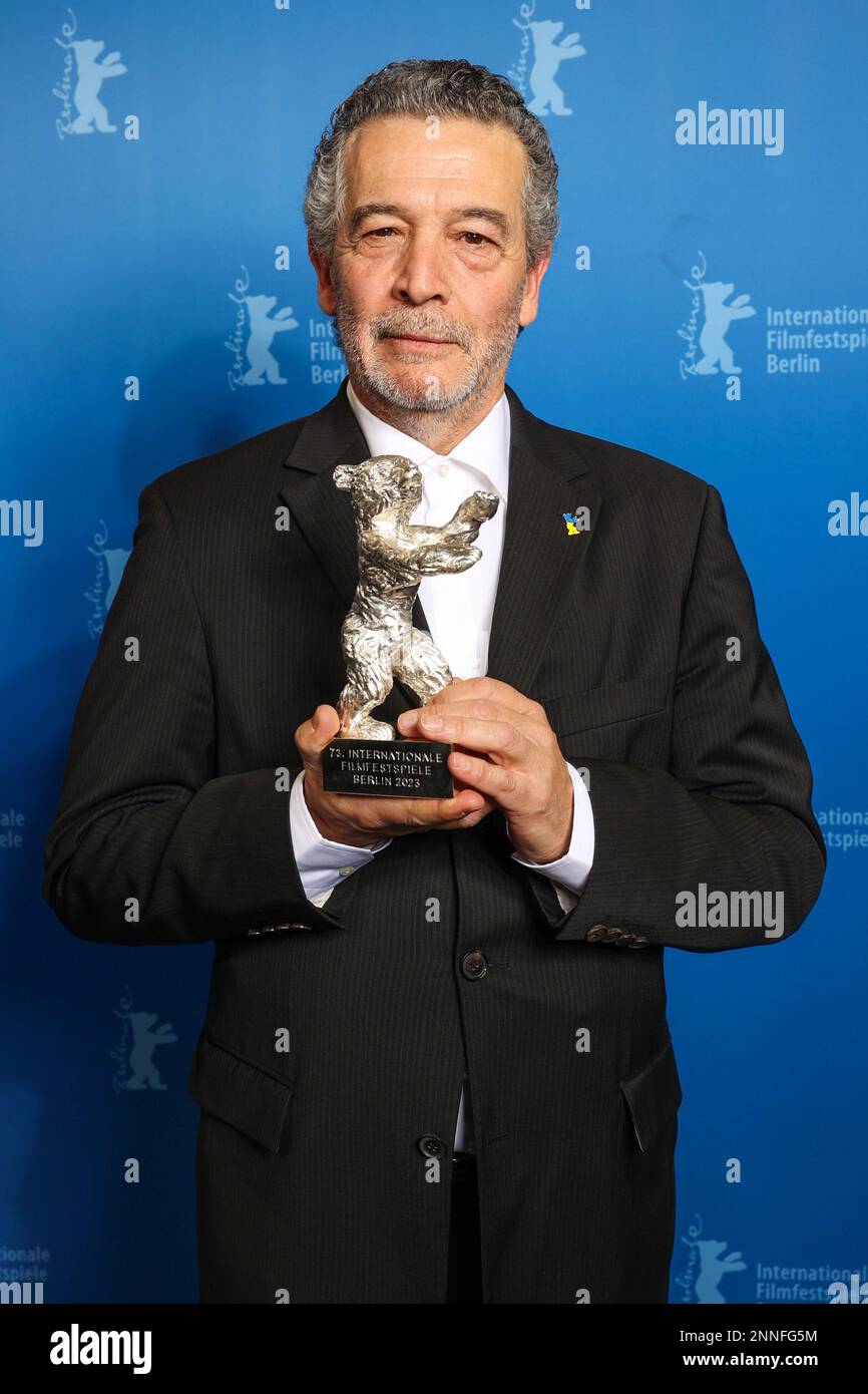 Berlin, Germany. 25th Feb, 2023. Joao Canijo receives Silver Bear Jury ...