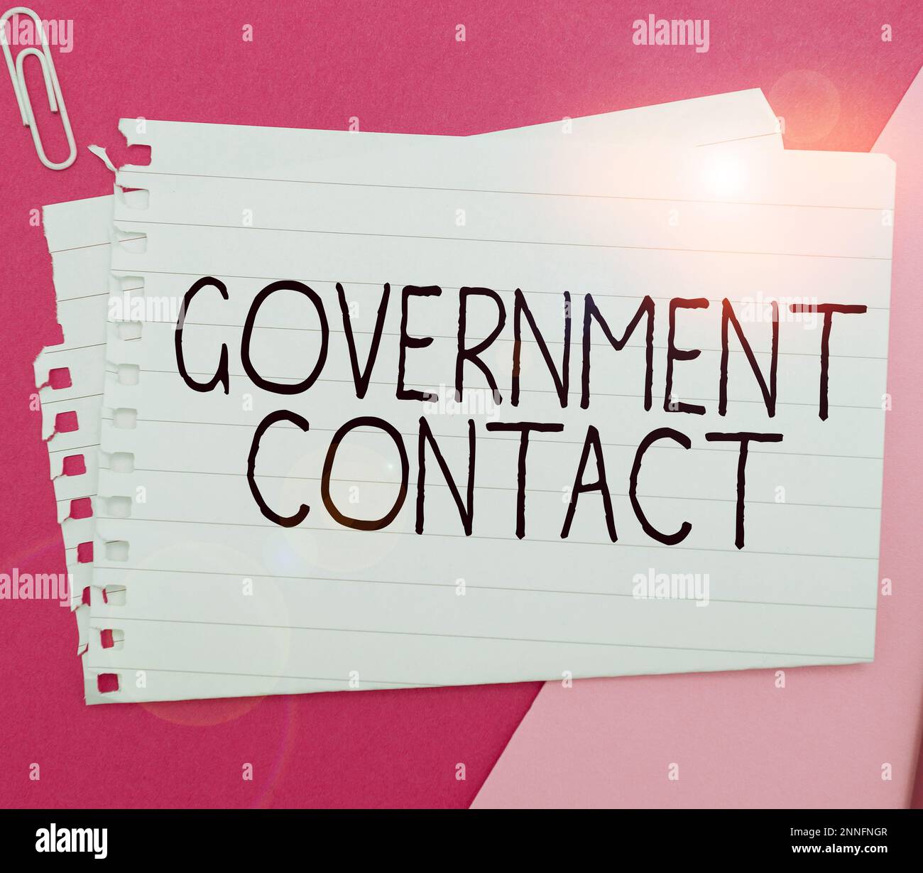 Hand writing sign Government Contact. Business idea debt security ...