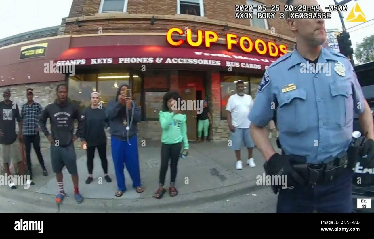In this image from police body camera video former Minneapolis police ...