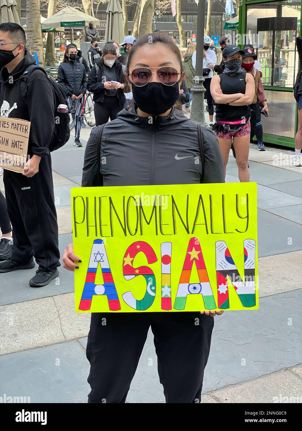 Photo by: STRF/STAR MAX/IPx 2021 4/18/21 NYPD at an AAPI & BIPOCC: US ...