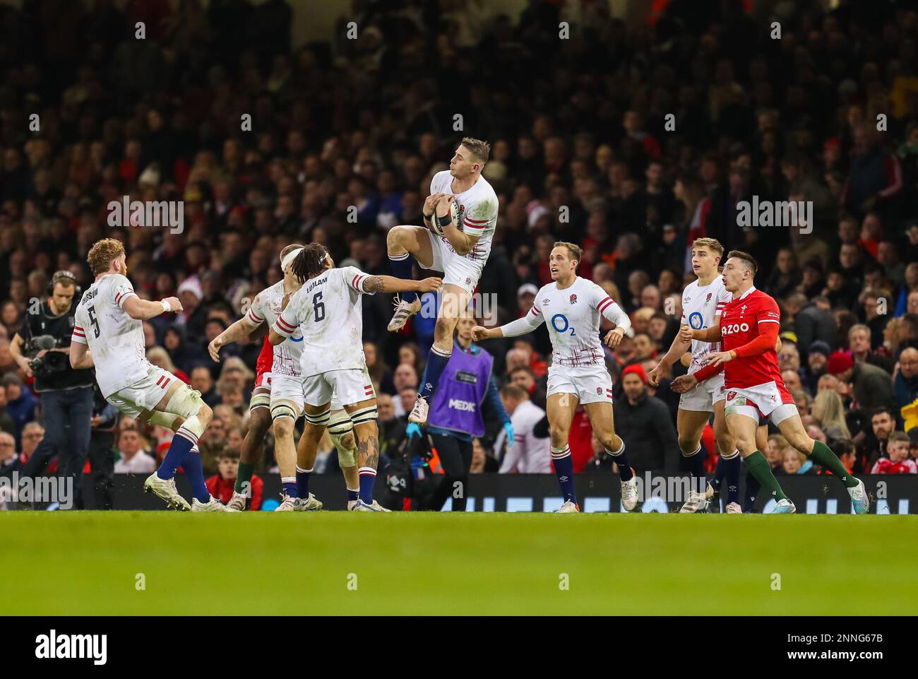25th February 2023; Principality Stadium, Cardiff, Wales: Six Nations ...