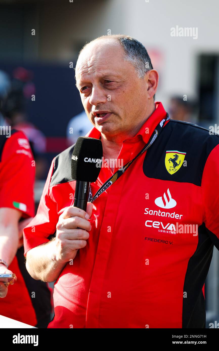 VASSEUR Frédéric (fra), Team Principal & General Manager of the ...