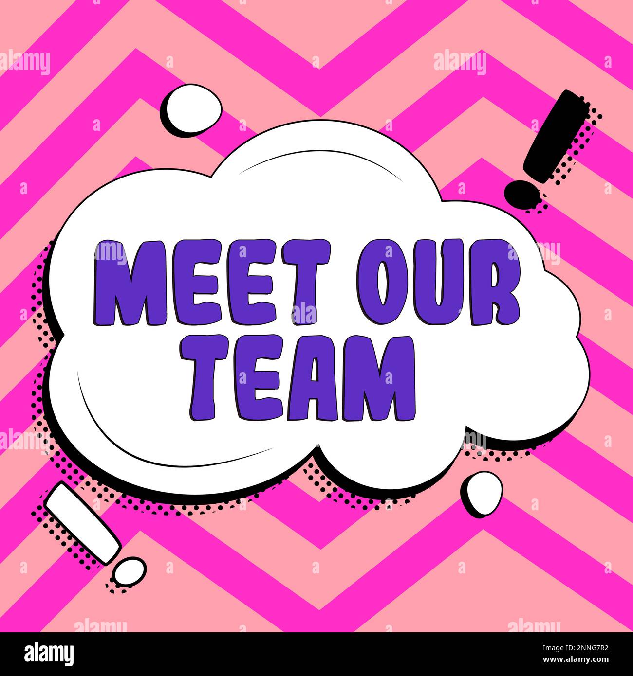 Conceptual display Meet Our Team. Word Written on introducing another ...