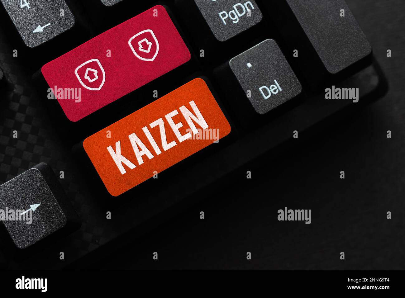 Writing displaying text Kaizen. Business showcase a Japanese business ...