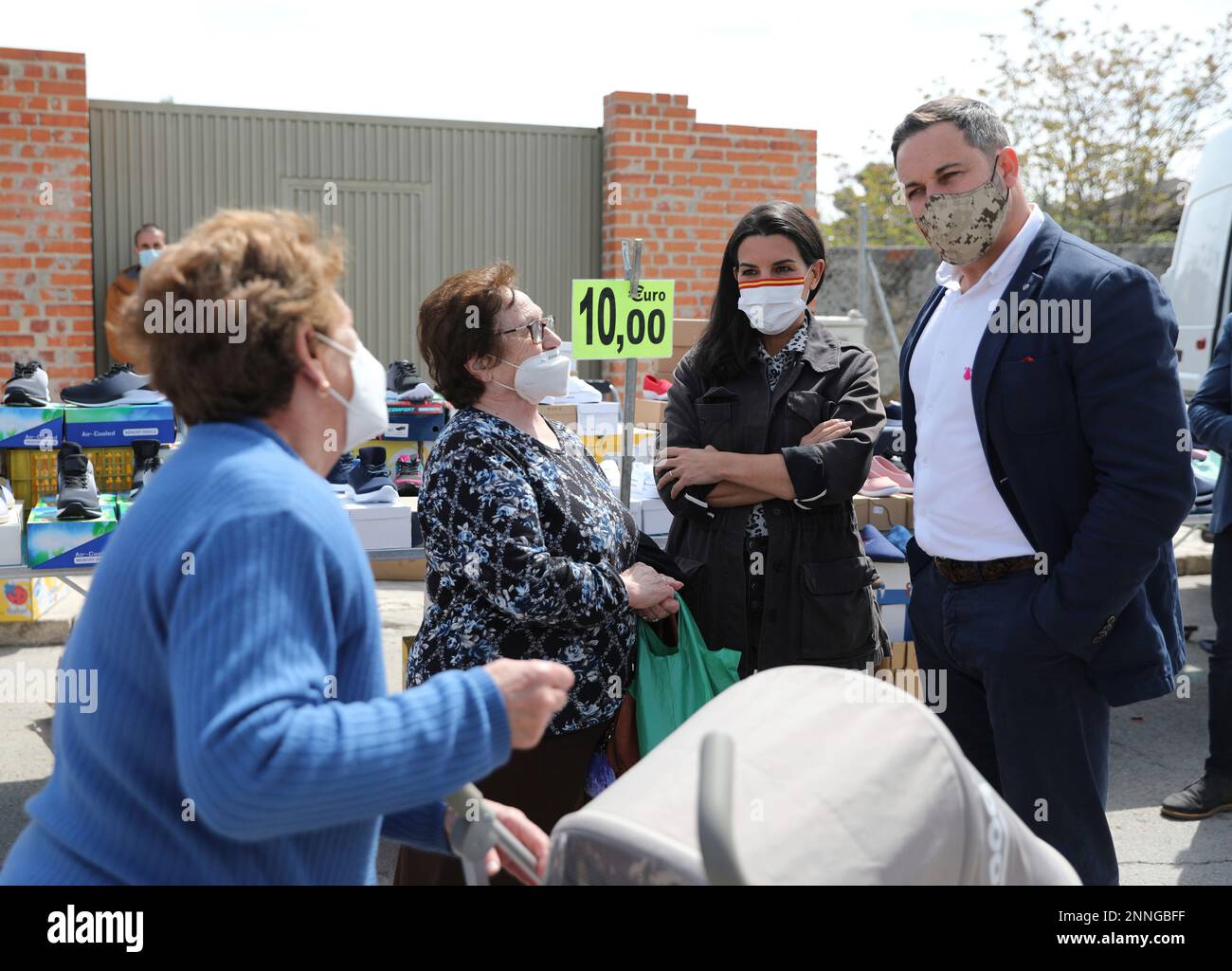 Vox candidate for the Presidency of the Community of Madrid, Rocio ...