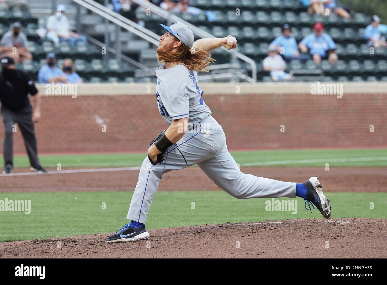 at Boshamer Stadium on April 9, 2021 in Chapel Hill, North Carolina ...