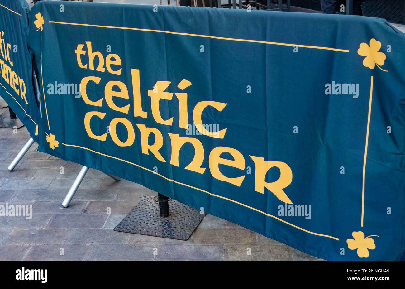 The Celtic Corner in Liverpool Stock Photo - Alamy