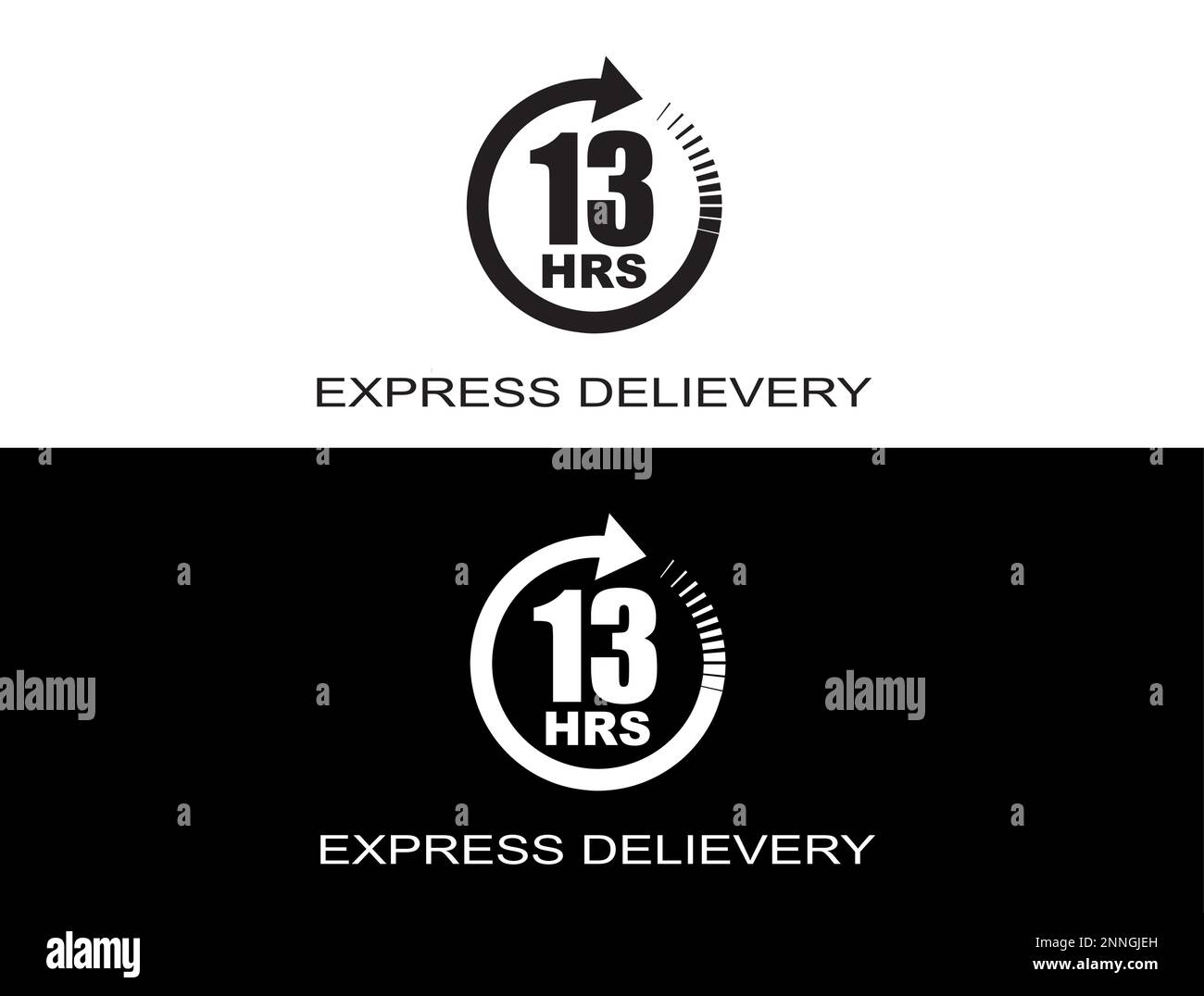 13 hours Stock Vector Images - Alamy