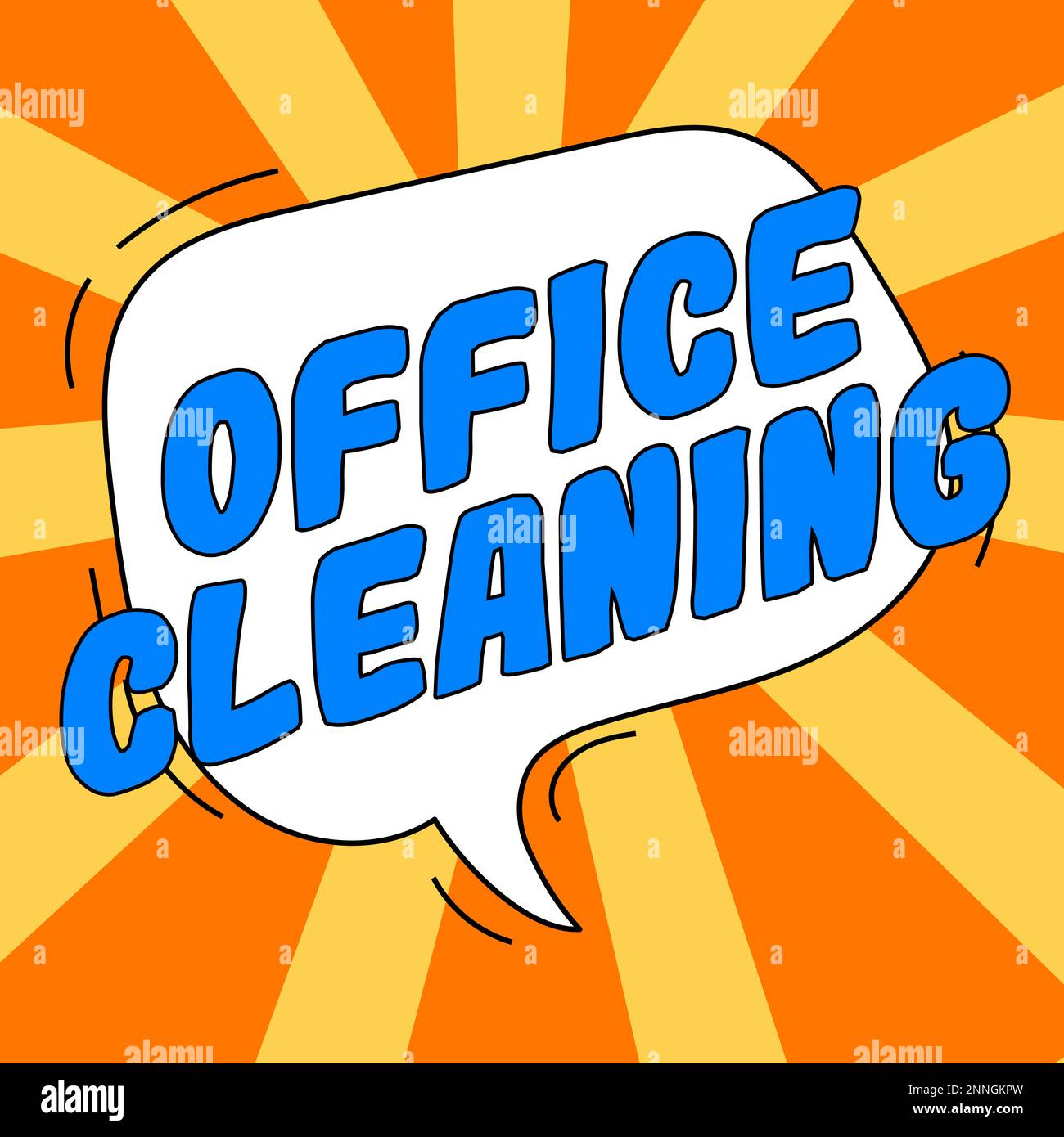 Handwriting text Office Cleaning. Business concept the action or ...