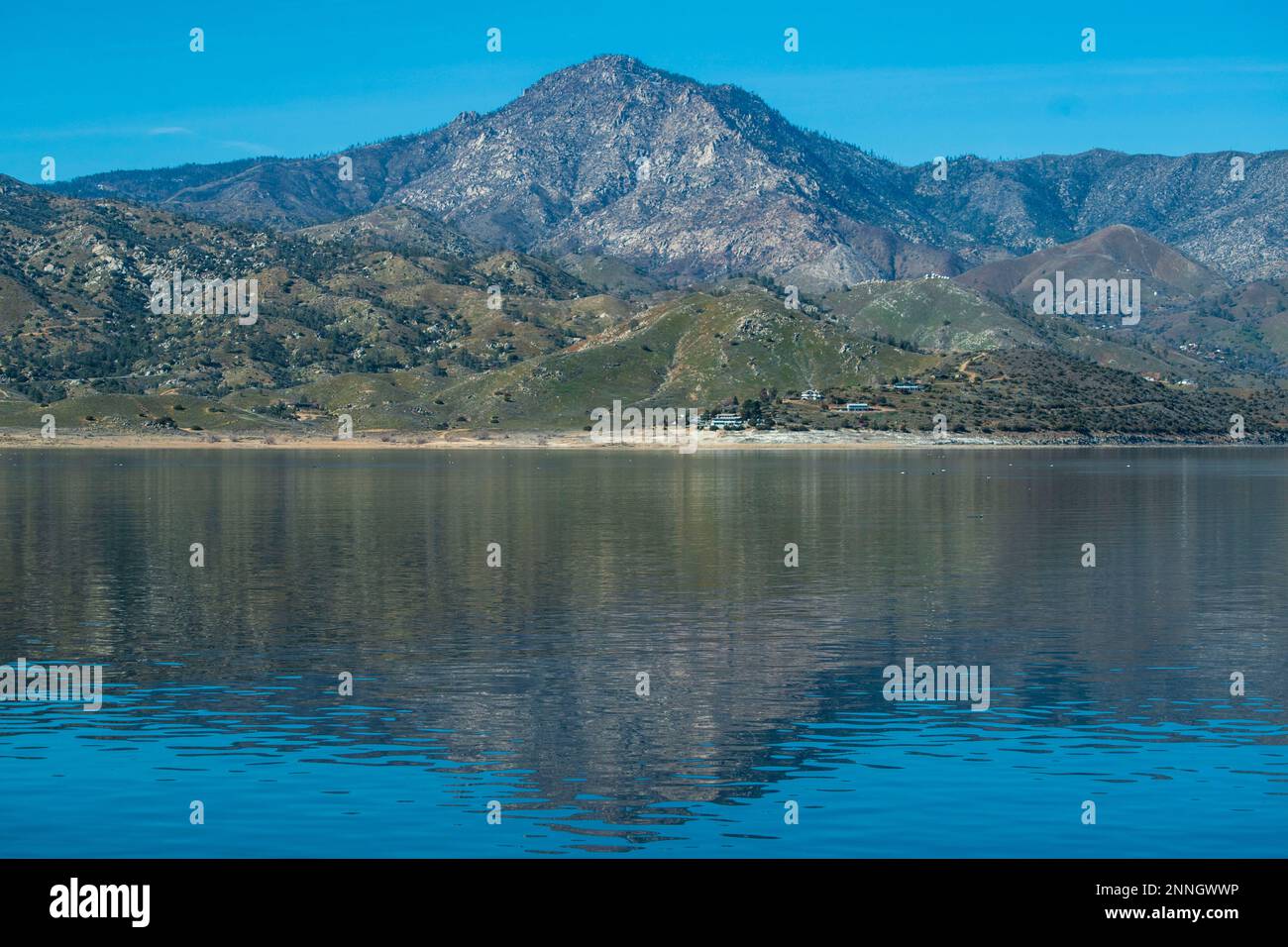 Lake Isabella is a reservoir near Bakersfield in Kern County, CA, USA ...