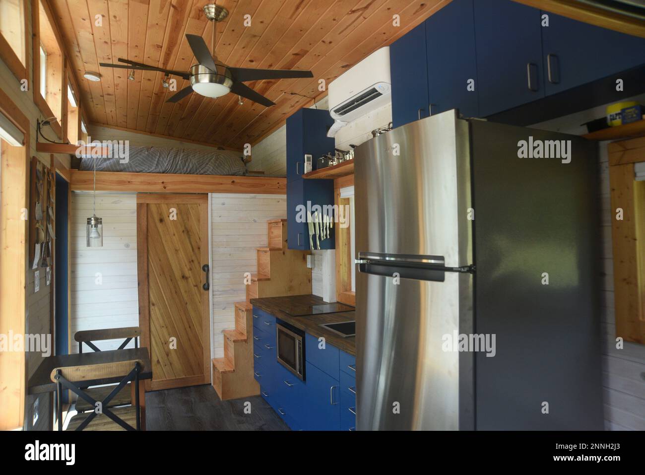 This photo shows the 221-square foot tiny house of Vicksburg native ...