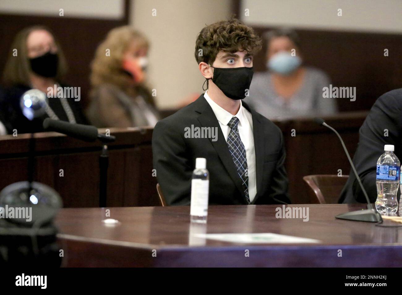 Cameron Herrin reacts the moment he hears his sentence at the ...