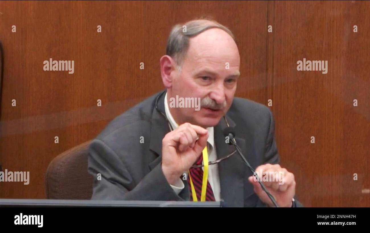 In this image taken from video, witness Dr. Bill Smock, a Louisville ...
