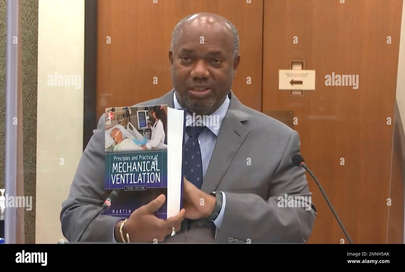 In this image from video, prosecutor Jerry Blackwell questions Dr ...