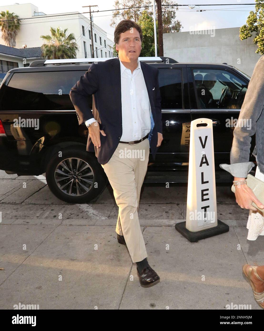 Photo by: gotpap/STAR MAX/IPx 2021 4/7/21 Tucker Carlson defends 'zip ...