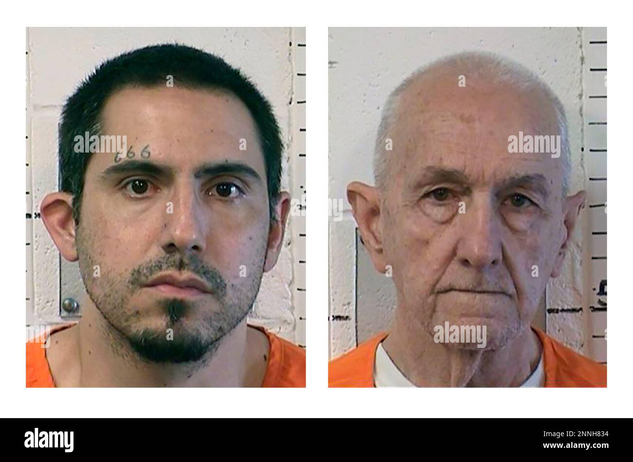 FILE - In file photos provided by the California Department of ...