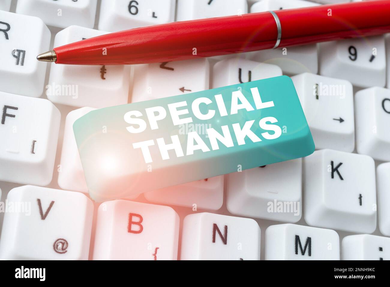 Inspiration showing sign Special Thanks. Business approach expression ...