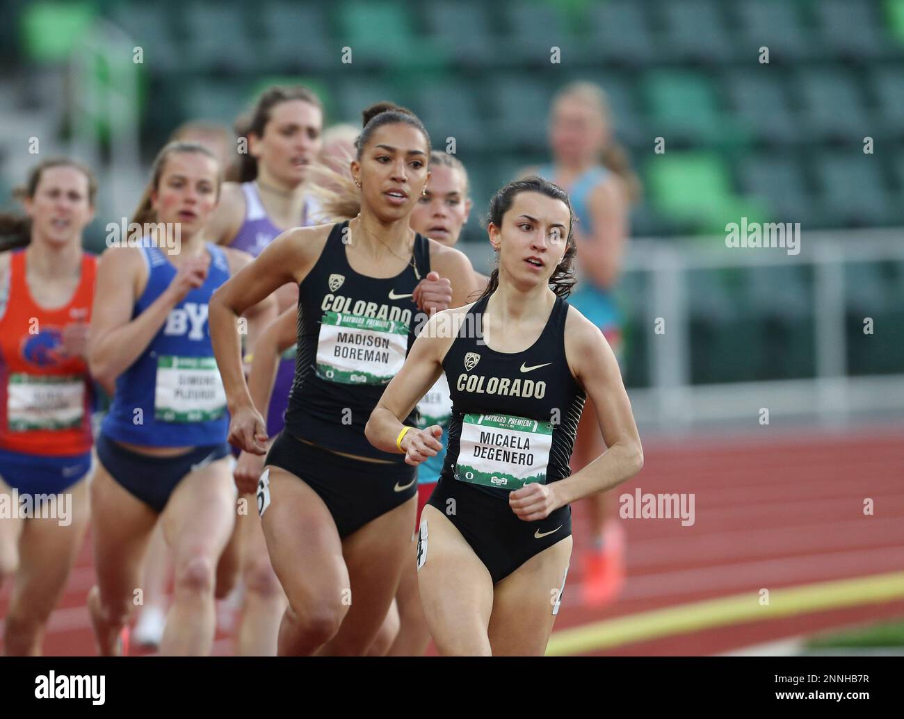 April 02, 2021: Micaela Degenaro and Madison Boreman of Colorado ...