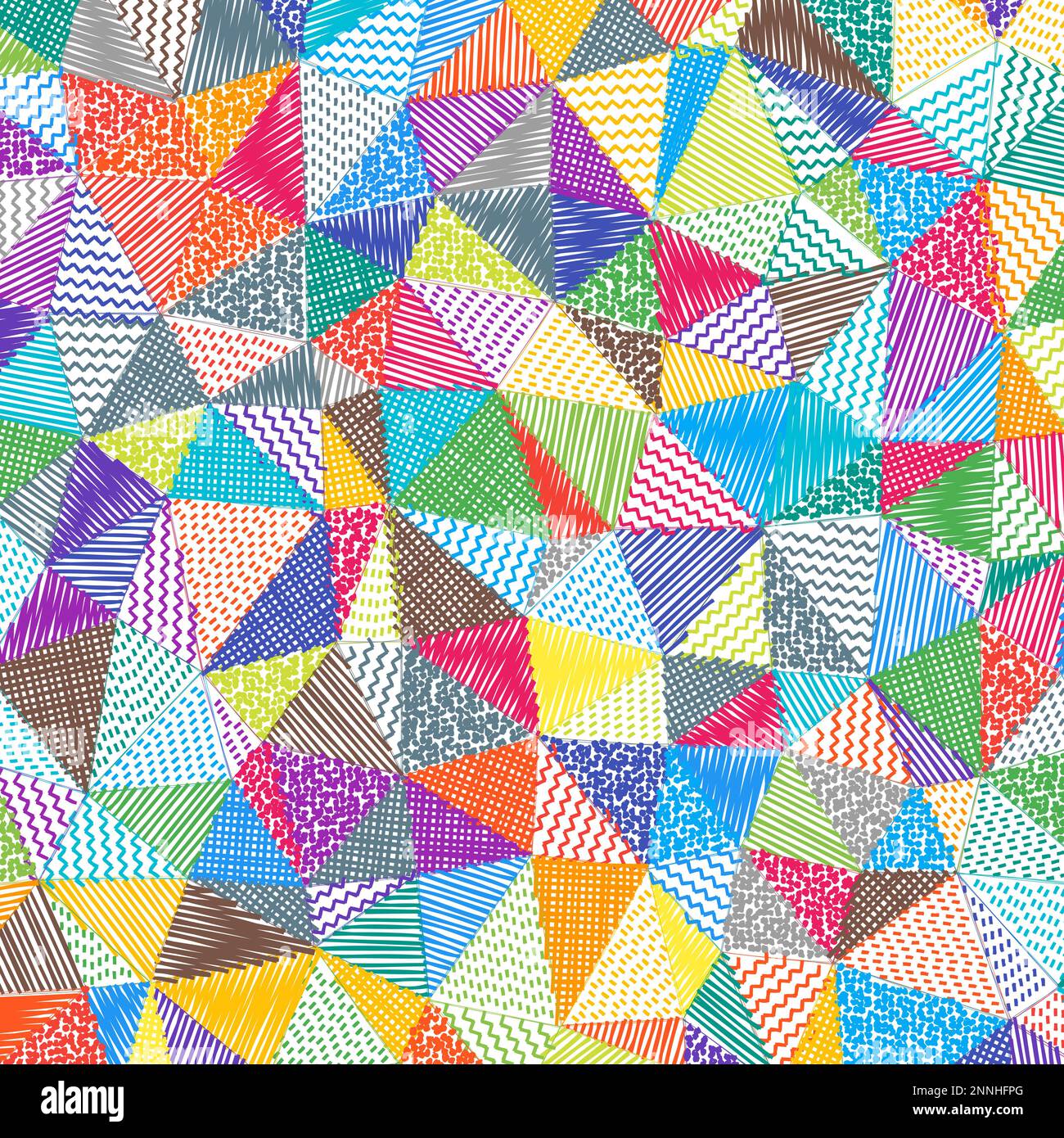 Low poly sketch background. Astonishing square pattern. Stylish ...