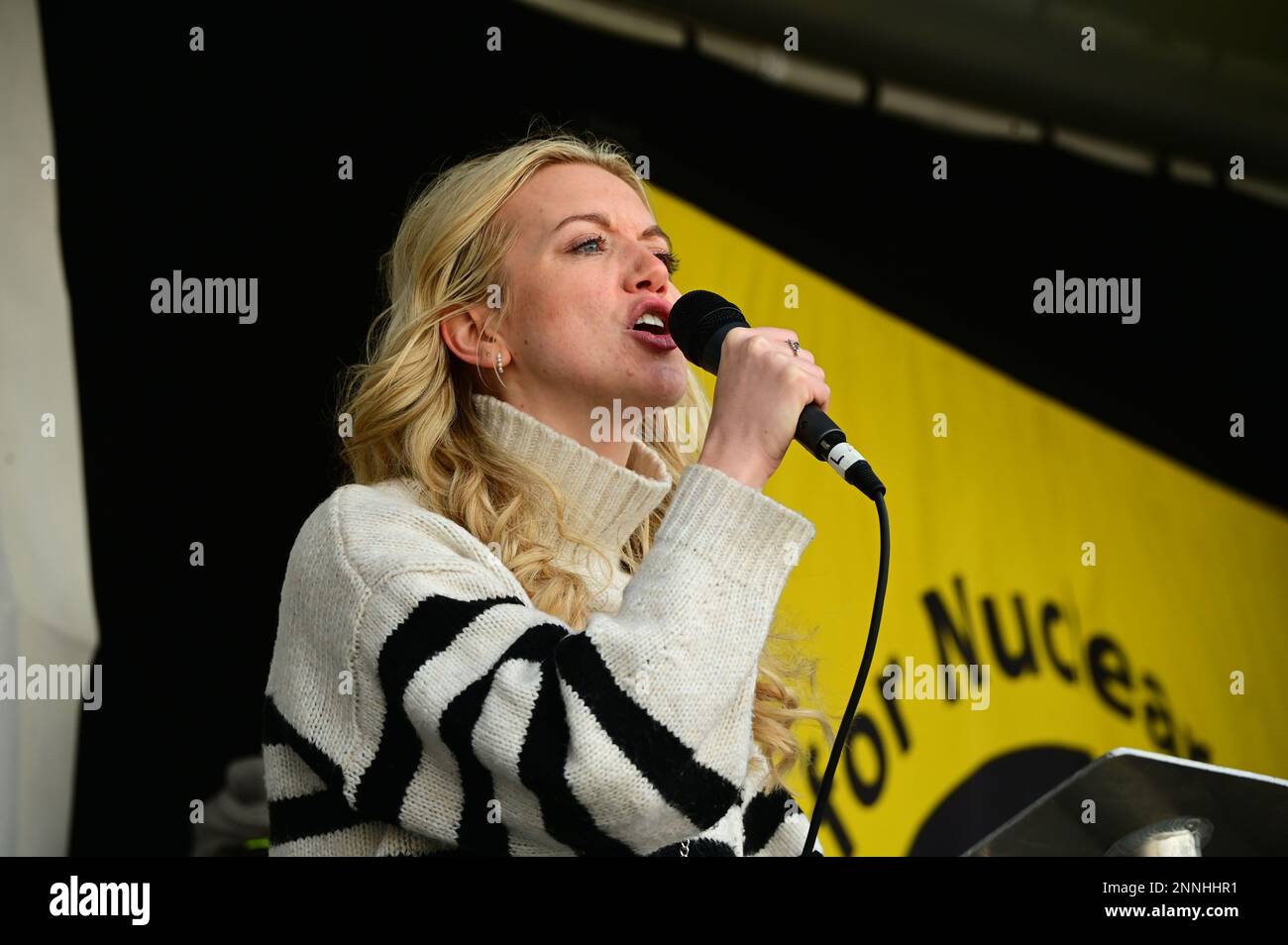 25th February 2023. BBC HQ, London, UK. Speakers Shelly Asquith, Stop ...