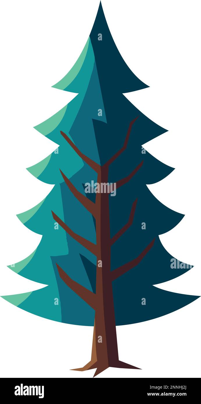 pine tree icon Stock Vector Image & Art - Alamy