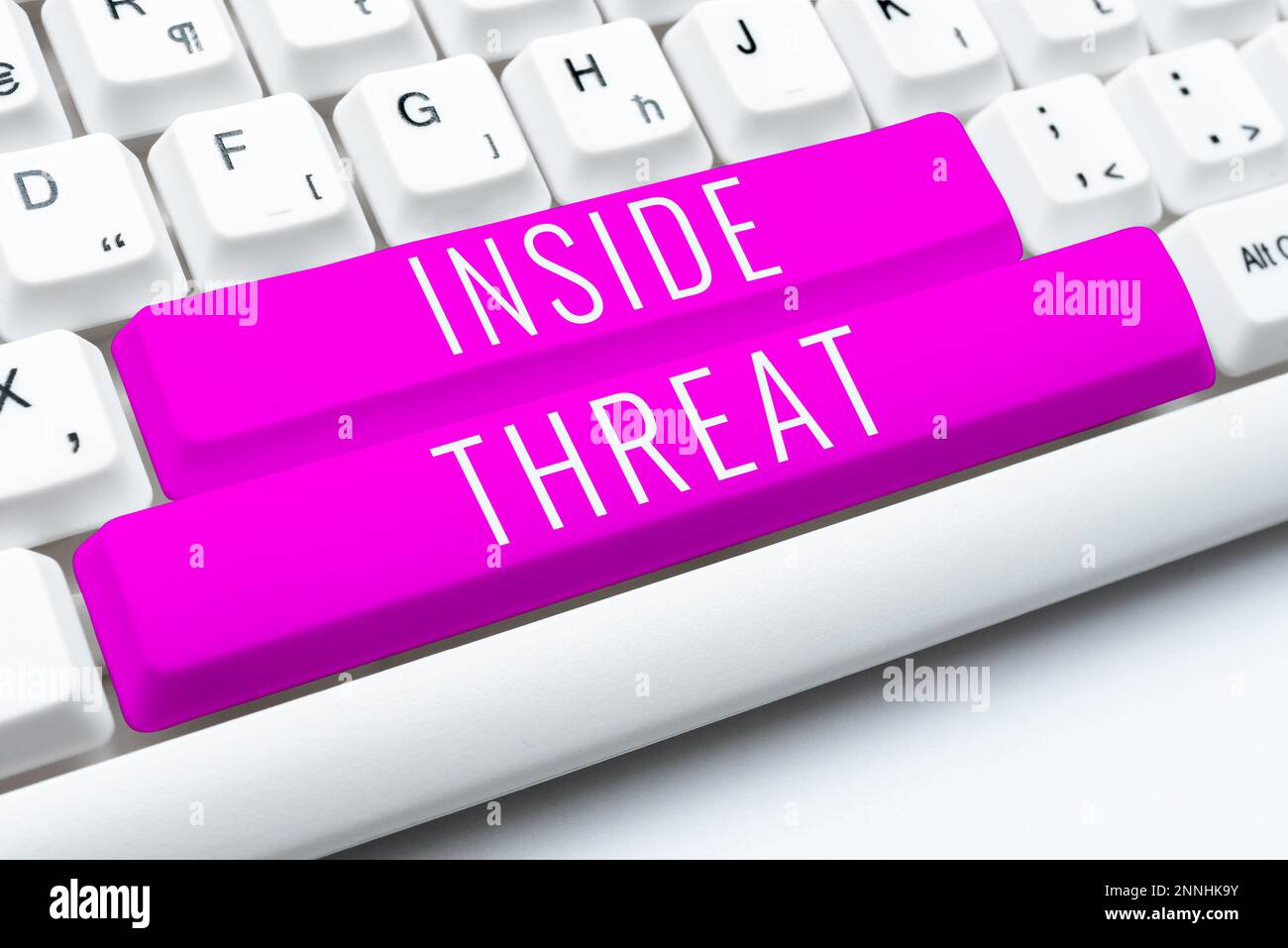 Inspiration showing sign Inside Threat. Business showcase Information ...